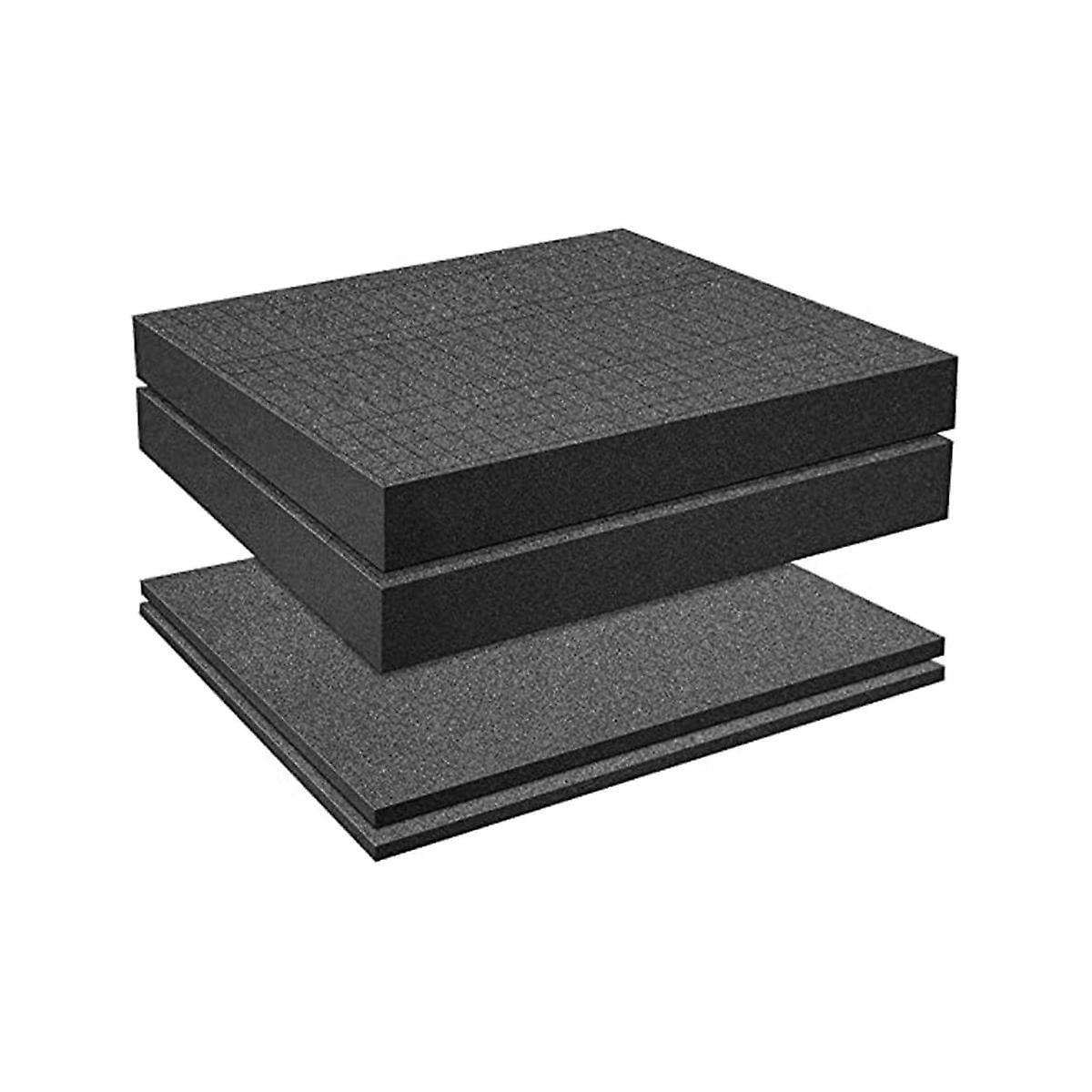 Grid Foam Cube-foam, 2 Pieces 300x300x50mm/2 Pieces 300x300x10mm, Tool ...