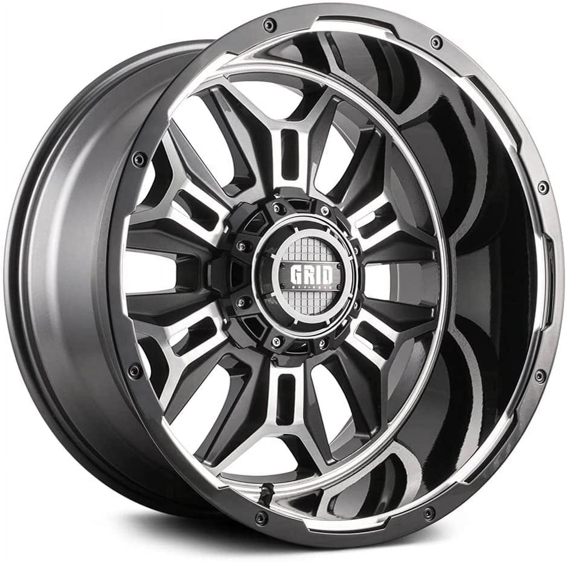 Grid OffRoad GD11 Custom Wheel for 20x10 inch Gloss Anthracite with ...