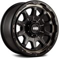 Grid OffRoad GD12 Custom Wheel for 18x9 inch Matte Black with Double ...