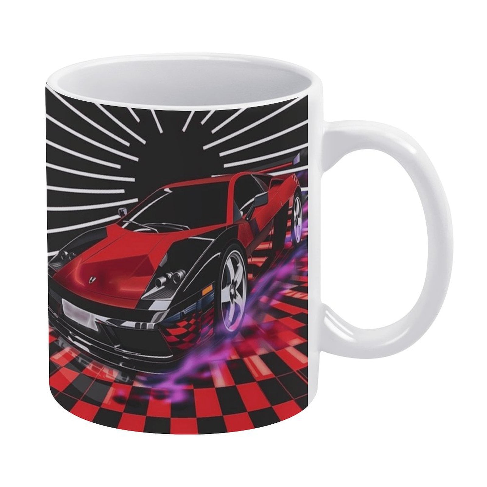 Grid Racing Car Fun Mugs Are Suitable As Birthday Gifts for Husbands ...