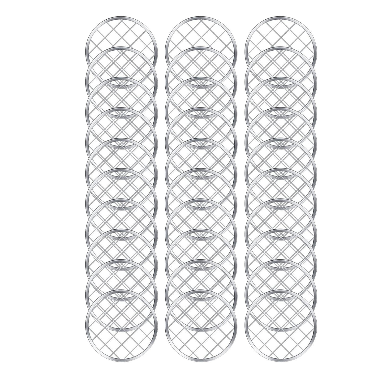 Grid Sheet Clearance! Ikeay 30 Pieces Flower Mason Jar Flower Lid ...