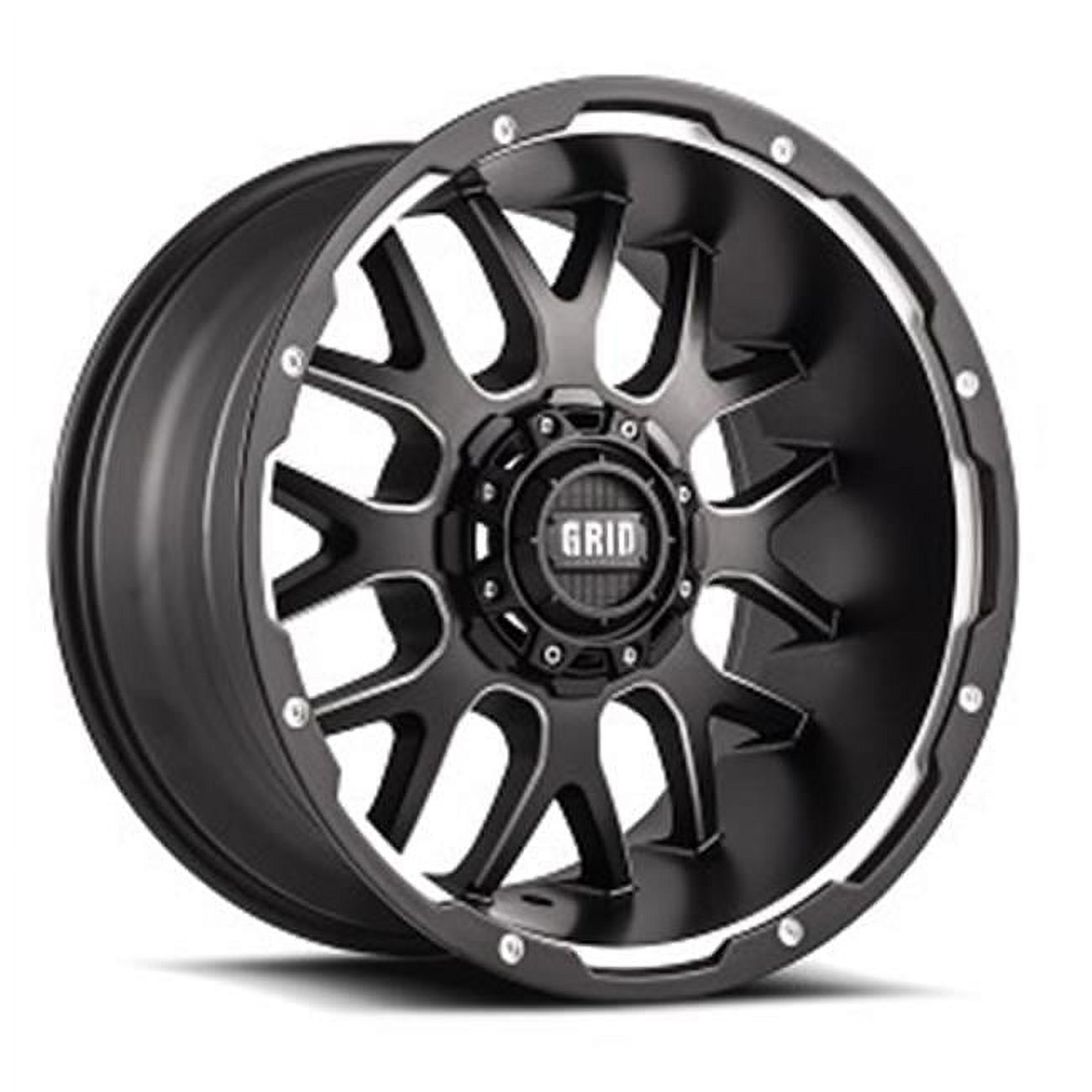 Grid Wheels 18x9 in. Cast Aluminum Chrome Insert Wheel with TPMS ...