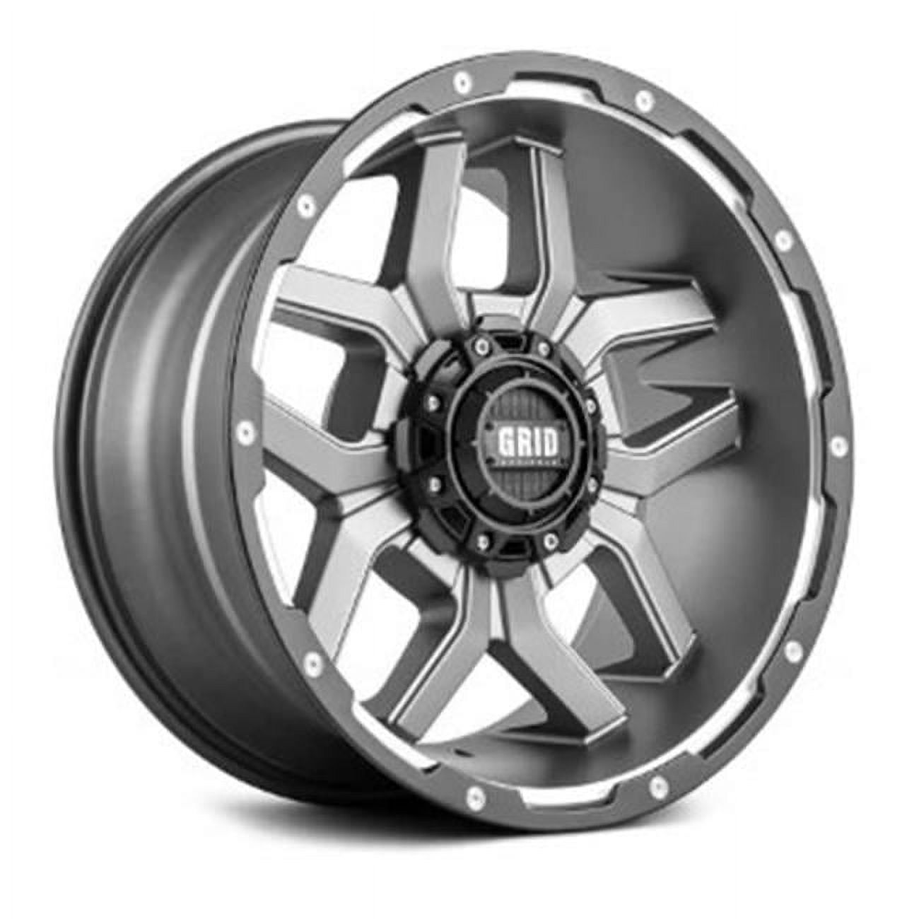 Grid Wheels 717988A152 17 x 9 in. Grid Off-Road GD7 Wheels for Chevy ...
