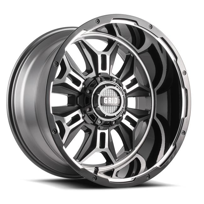 15 Rims Set Of 4 Rough Country 15x10 Gray Steel Wheel - 5x4.5 Bolt ...