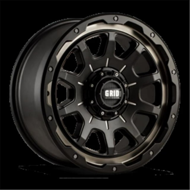 Grid Wheels E29237Y158 20 x 9 GD15 15 mm Offset 6 x 135 Gloss Black ...
