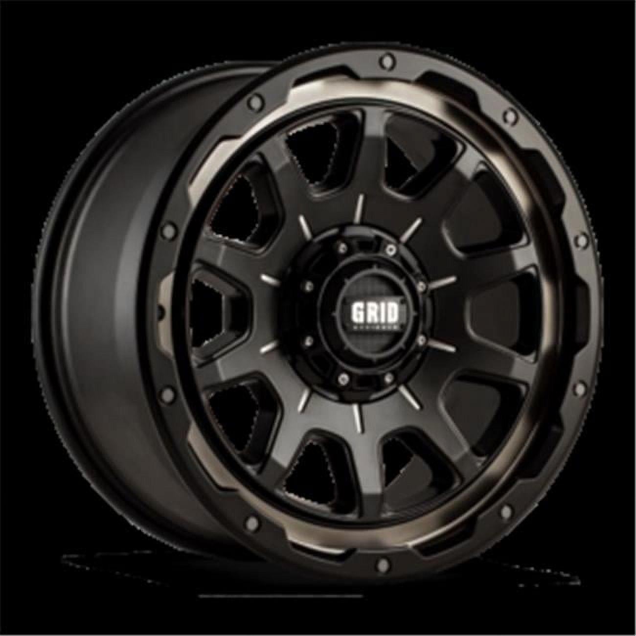 Grid Wheels E2952Y1587 20 x 9 GD15 15 mm Offset 5 x 127 Gloss Black ...