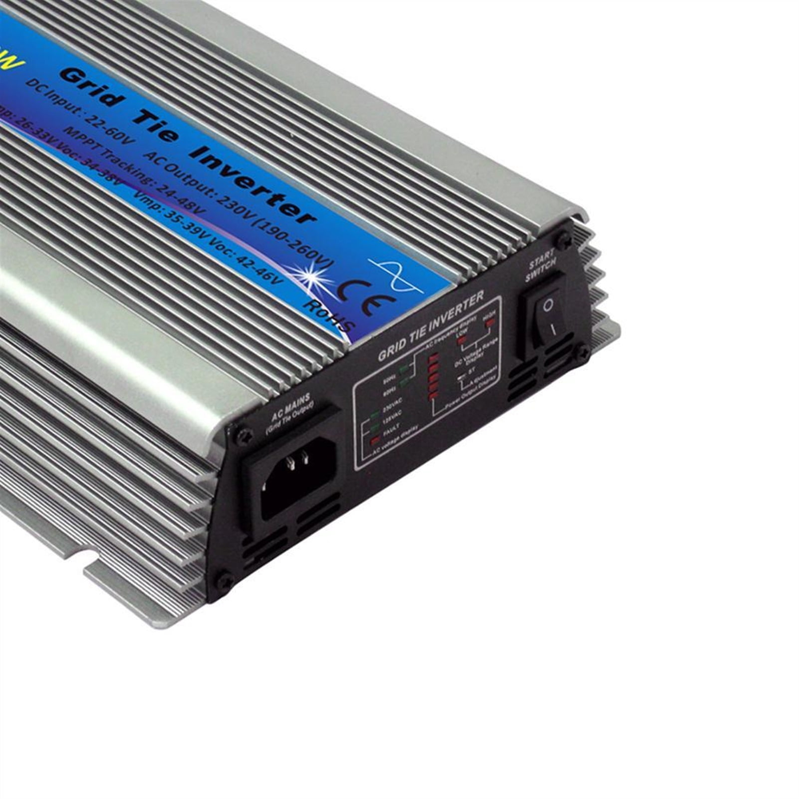 Grid-connected Solar Inverter MPPT Pure Sine Wave Micro Inverter DC30 ...