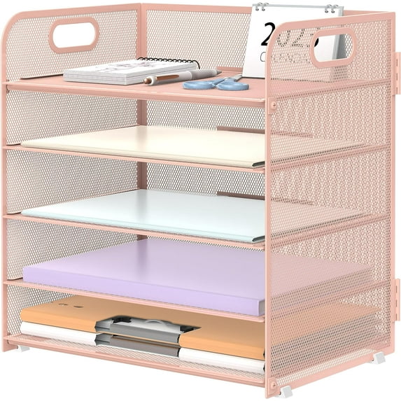 Grid desktop file/paper organizer letter tray, suitable for offices ...