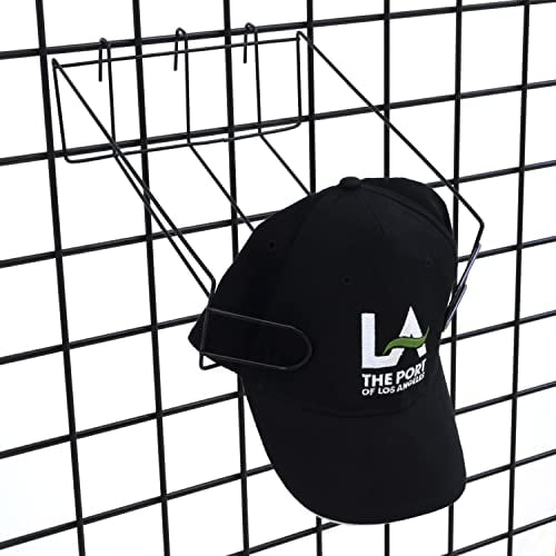 Grid-wall Cap Display Rack for Displaying Fitted Hats, Snapback Hats ...
