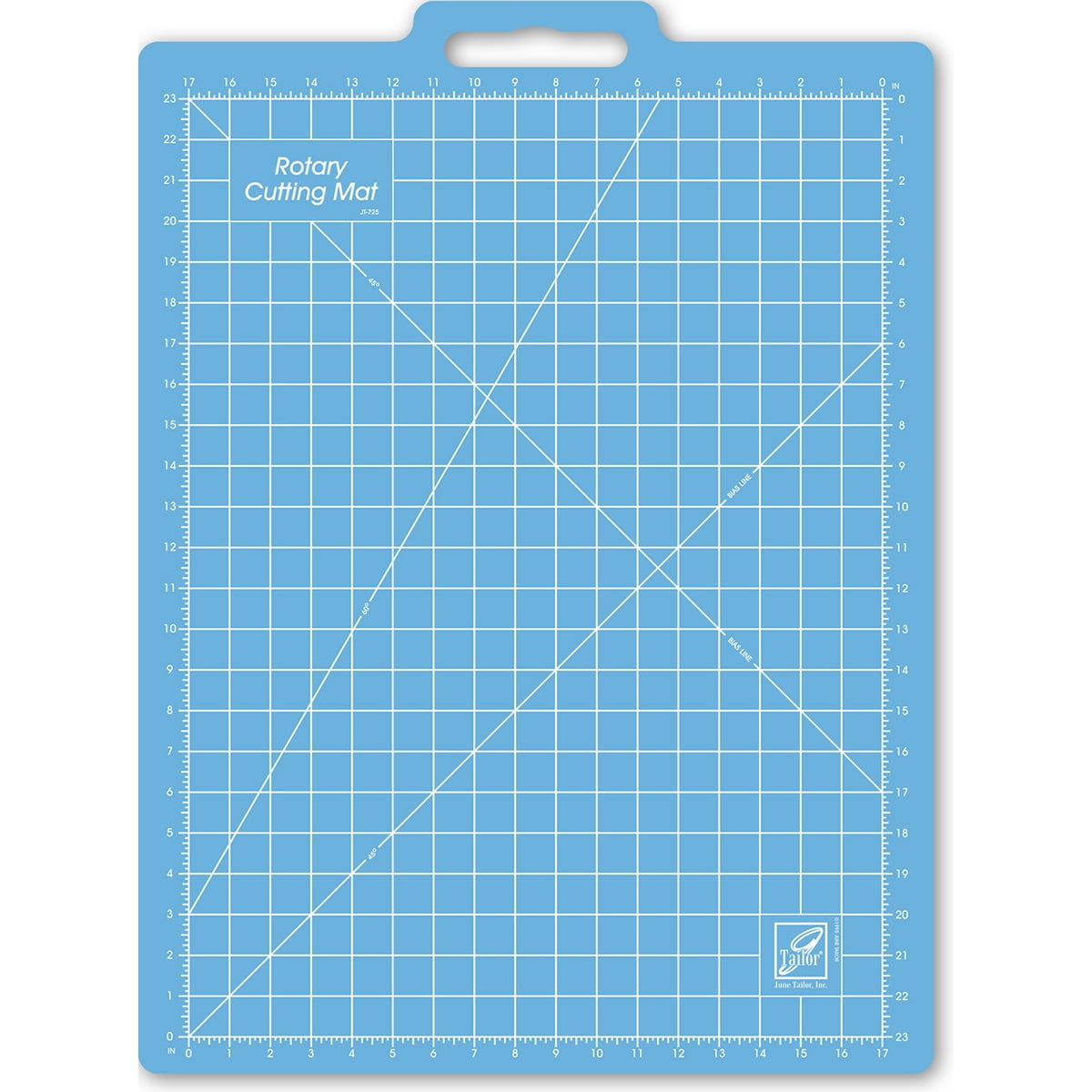 Free Shipping! Gridded Rotary Cutting Mat with Handle - Walmart.com ...