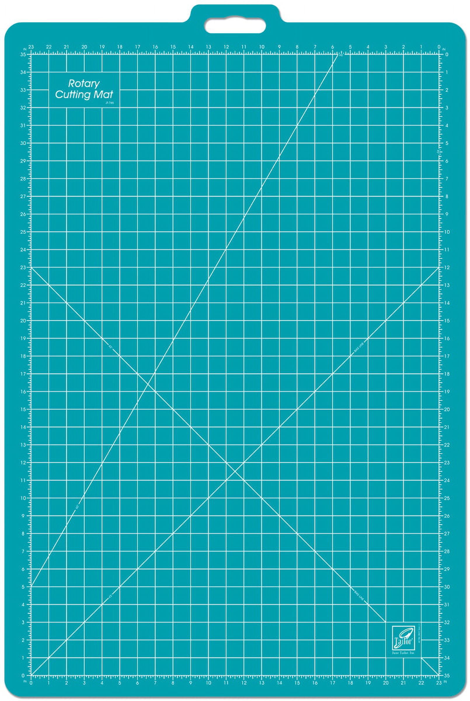 Gridded Rotary Mat With Handle, 23" x 35" Grid - Walmart.com
