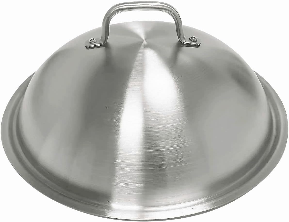 Griddle Accessories - Heavy Duty 12 Inch Round Basting Cover ...