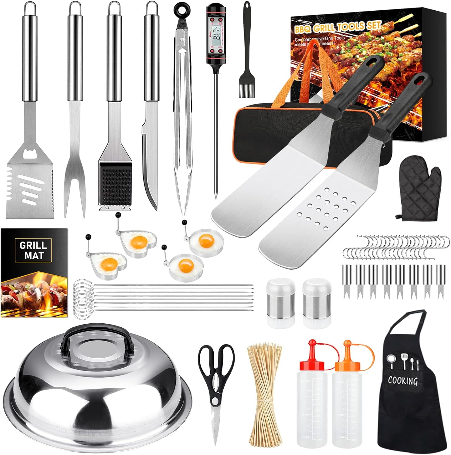 Blackstone & Camp Chef 147pcs Griddle Accessories Kit - Professional ...