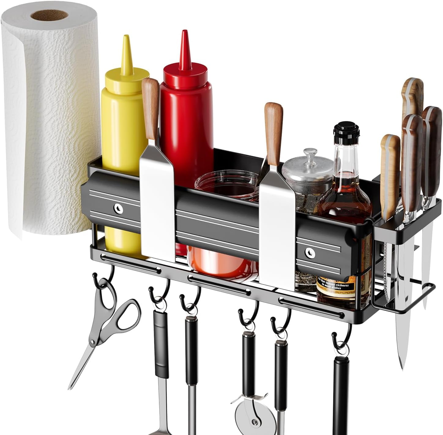 Griddle Caddy for Blackstone 28"-36" Griddles/Prep Cart, No Drilling ...