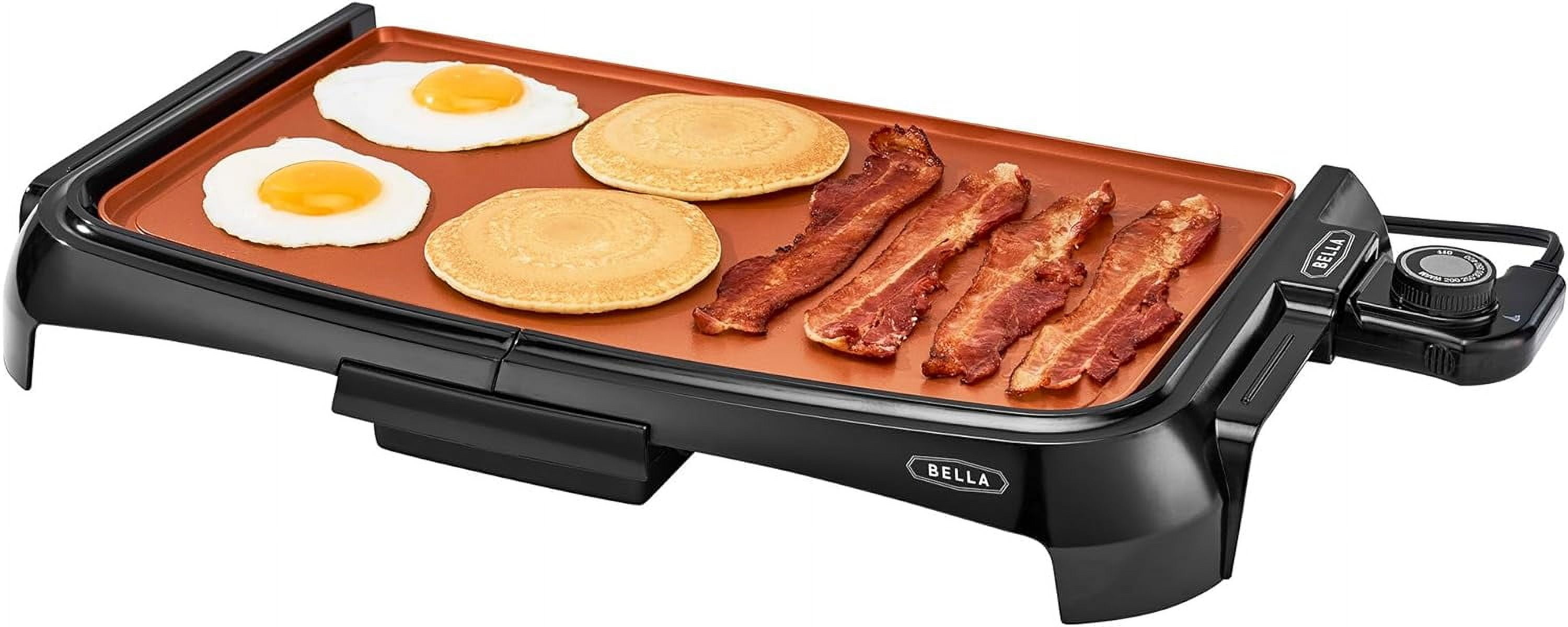 Griddle Ceramic Copper TI, Healthy-Eco Non-stick Coating, Hassle-Free ...