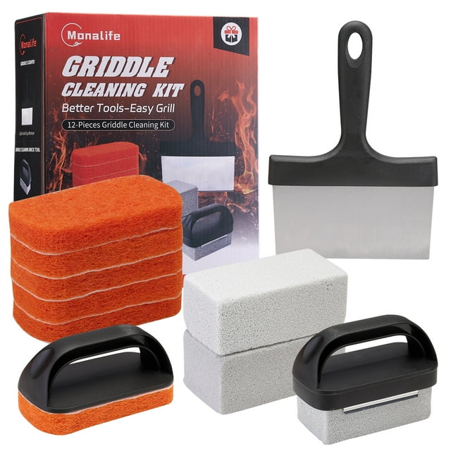 Griddle Cleaning Kit for Blackstone Accessories ,Flat Top Grill ...