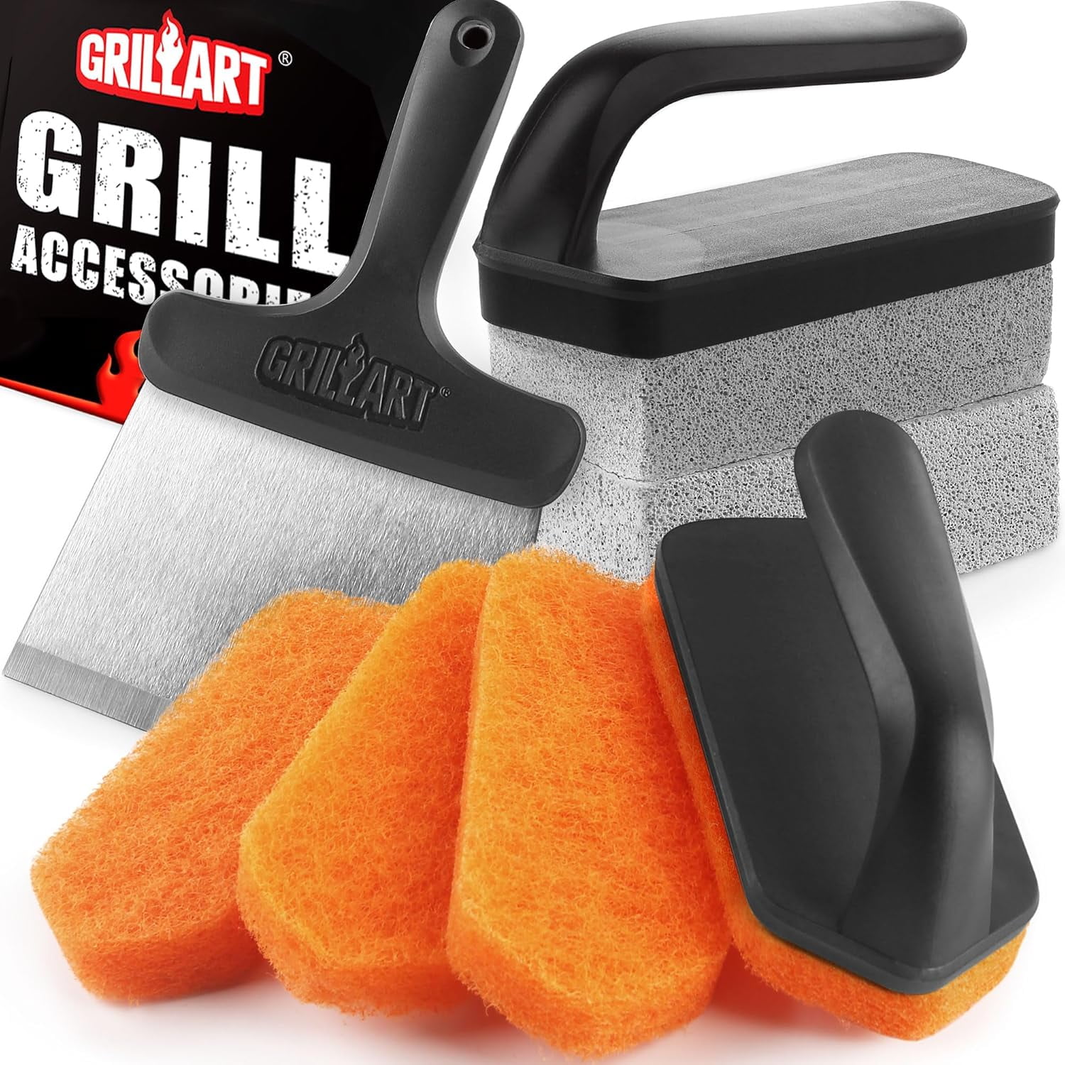 Griddle Cleaning Kit for Blackstone, Flat Top Grill Cleaning Kit with ...