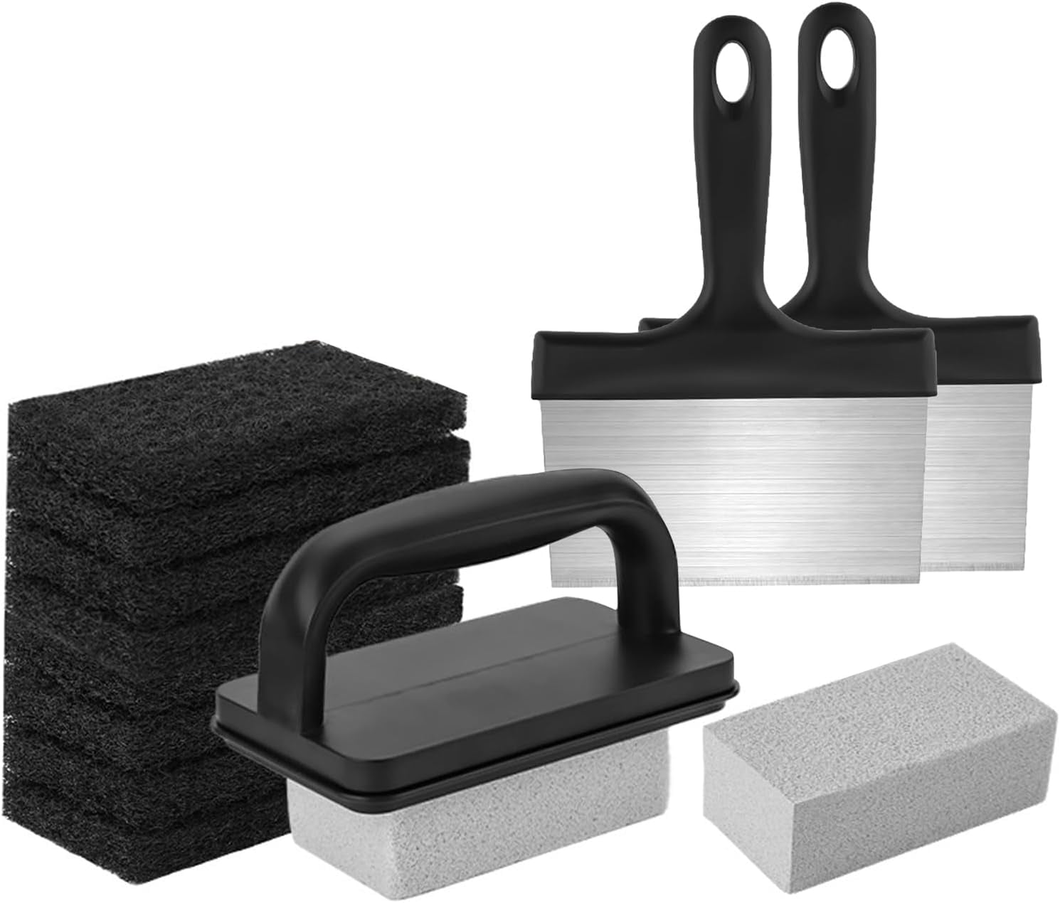 Griddle Cleaning Kit Grill Cleaning Tools Multifunctional BBQ Griddle ...