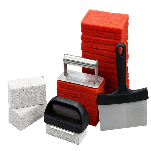 Griddle Cleaning Kit for 26 Pieces - Heavy Duty Grill Cleaner Kit wit ...
