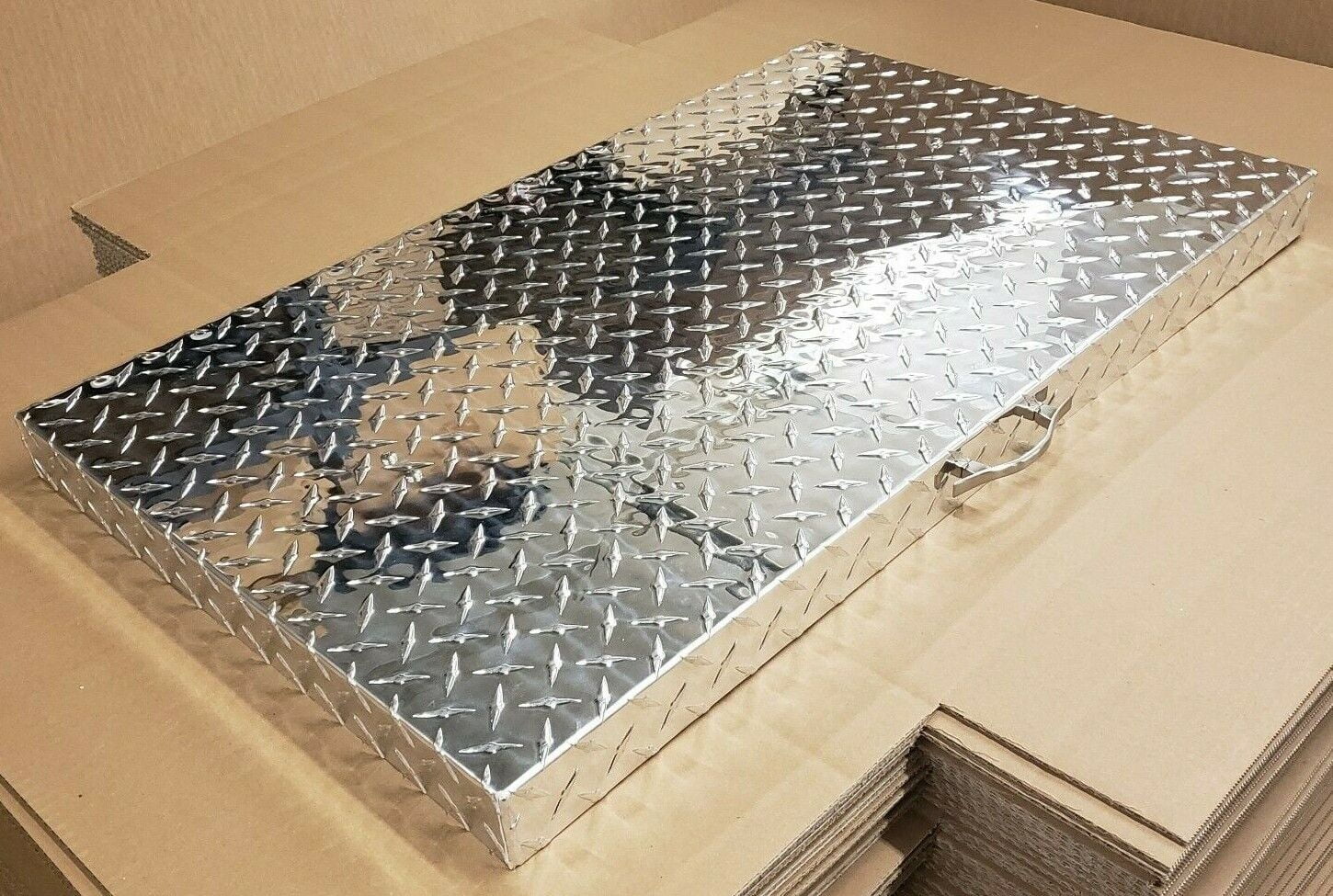 Griddle Cover, Diamond Plate Aluminum, for 28-inch Blackstone Griddle ...