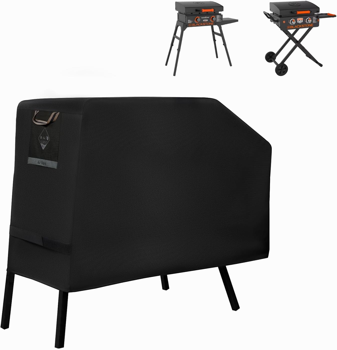 Griddle Cover for Blackstone 22/17 Inch Griddle with Hood & Stand, Rip ...
