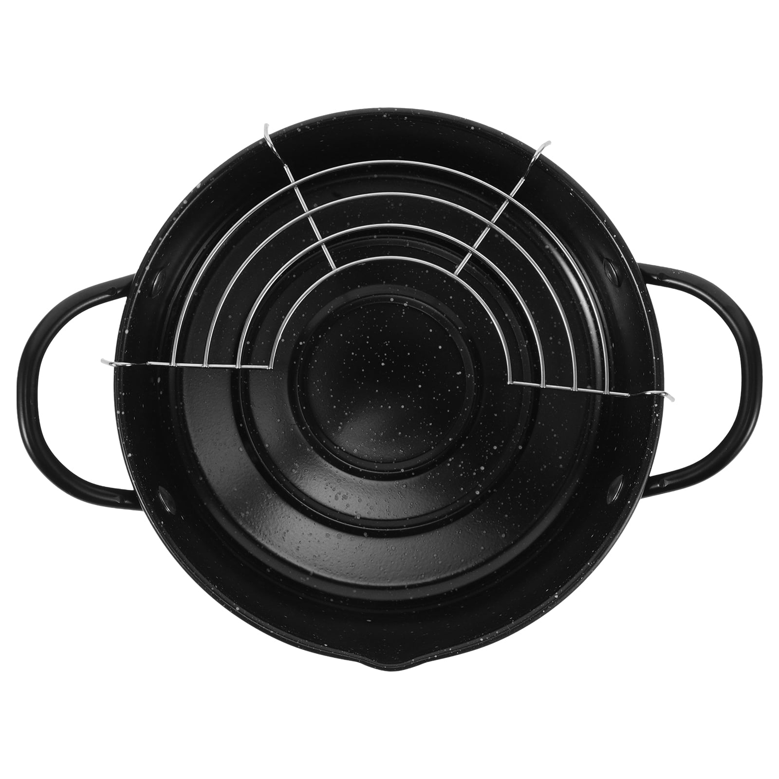 Griddle Deep Fryer Mini Frying Pot Fryer Small Frying Pot Household ...