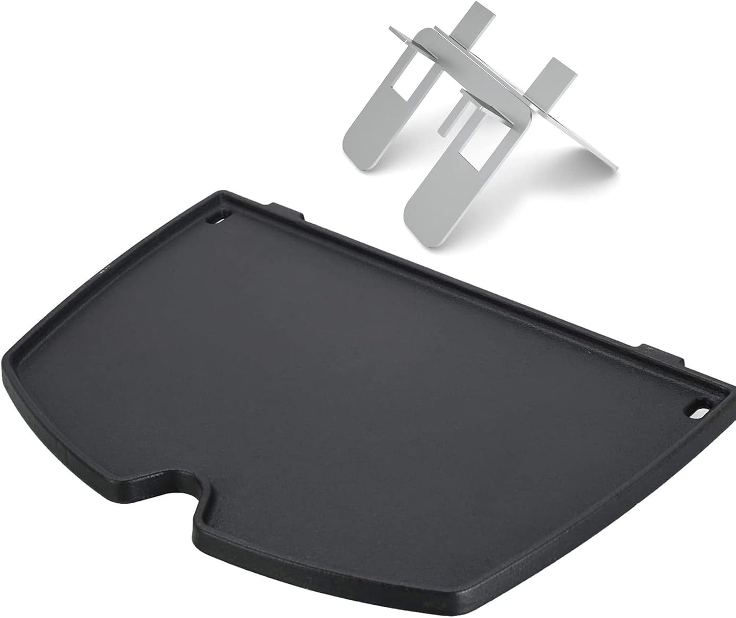Griddle for Gas Grill, Flat Top Cast Iron Griddle Insert for Outdoor ...