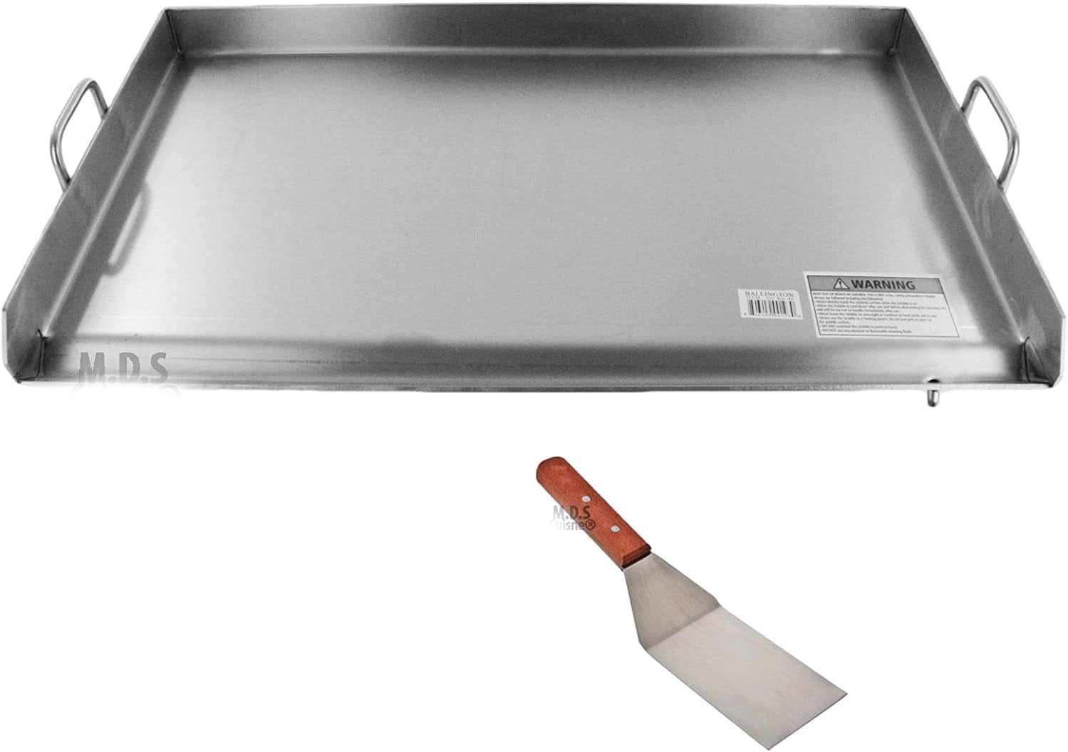 Griddle Grill Stainless Steel 32" X 17" Plancha BBQ Heavy Duty Comal ...