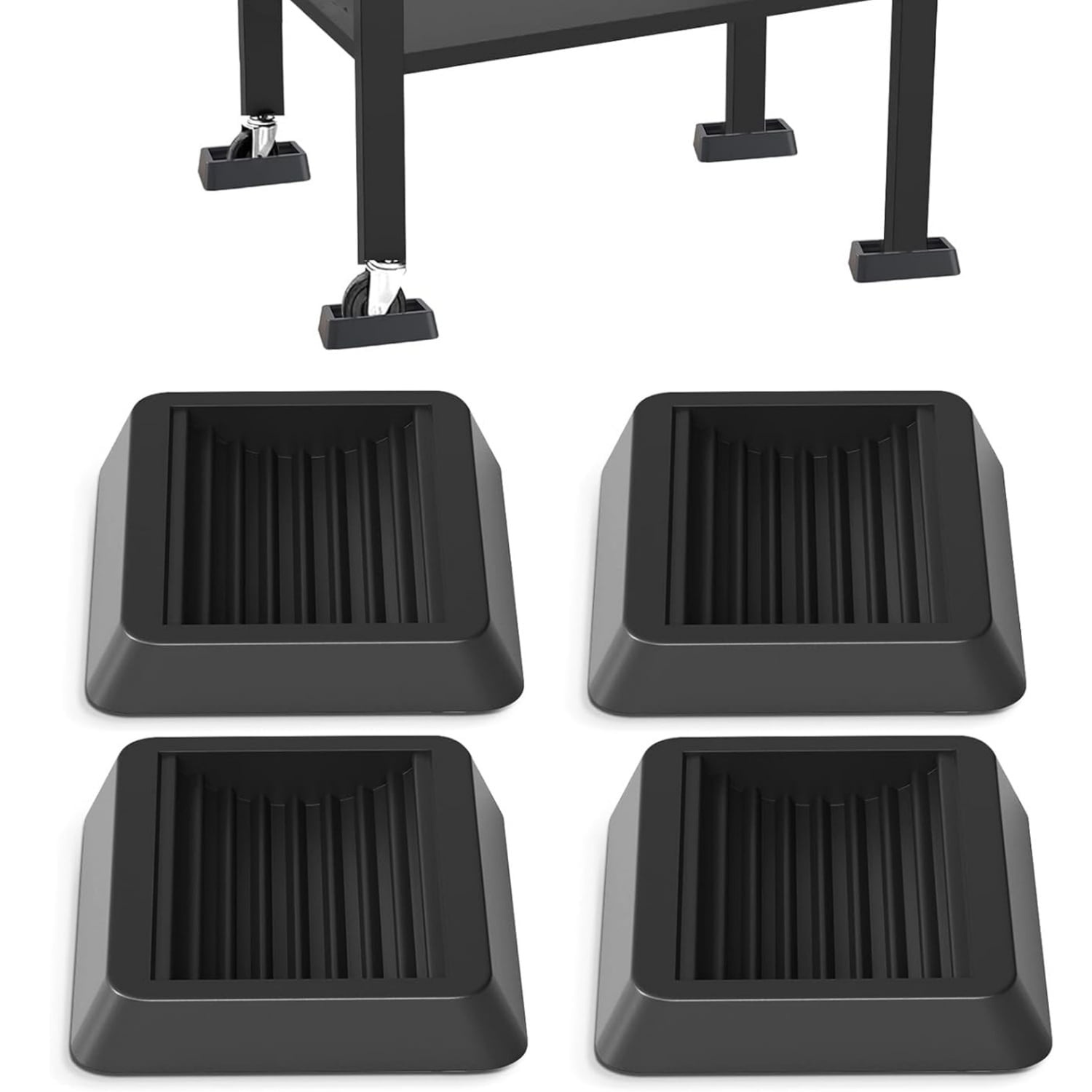 Griddle Leveling Shims Kit 4 Pcs,Grill Accessories,Stopper Caster Cups ...