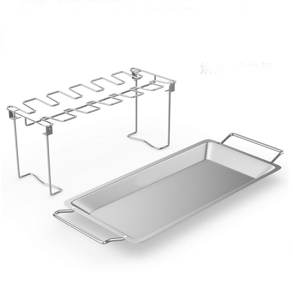 Griddle Pan BBQ Tools Practical Barbecue Grill Rib Rack for Grilling ...