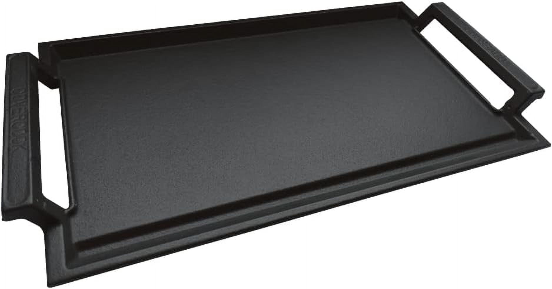 Griddle Pan, Cast Iron Grill Hot Plate, Rectangular Grill with Flat ...