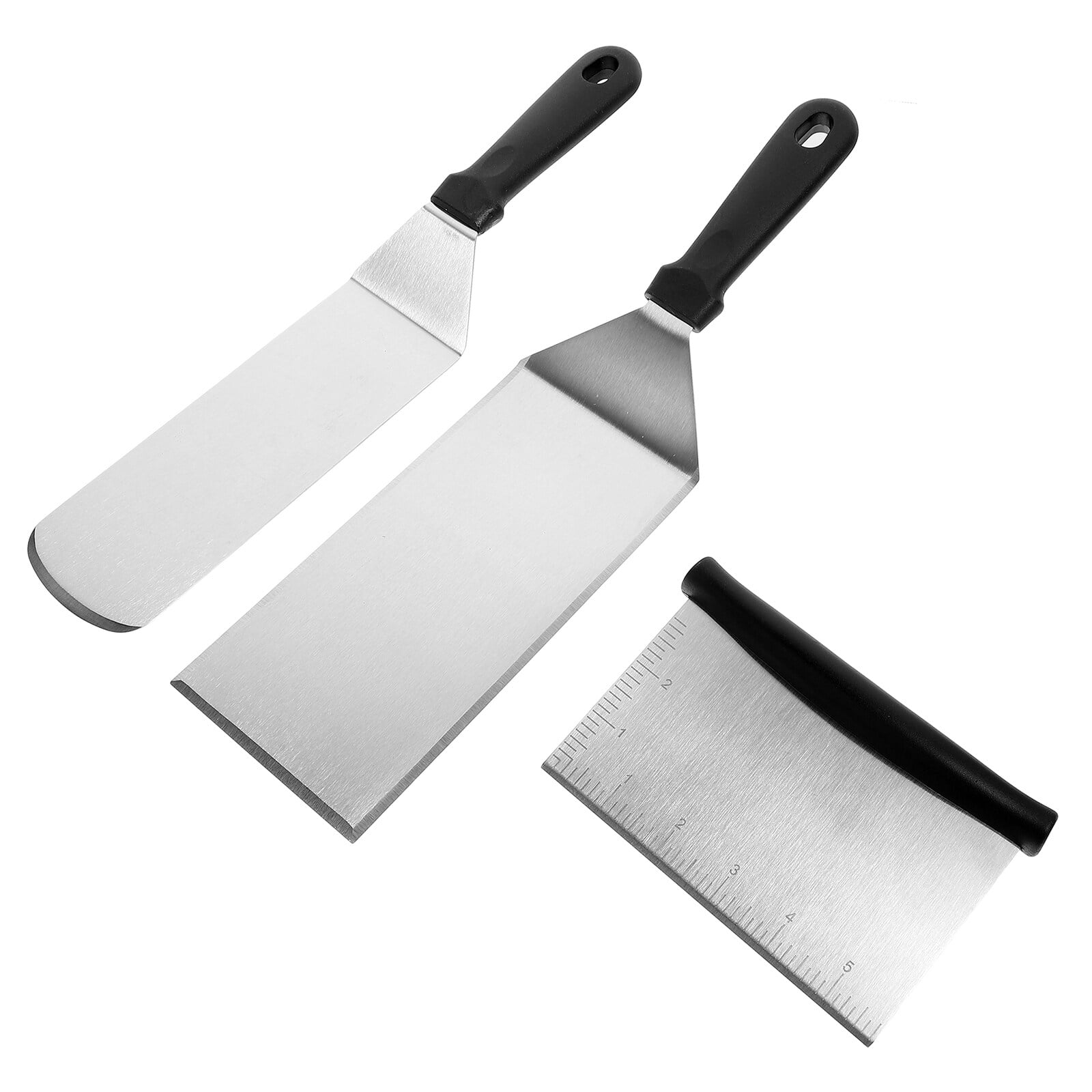 ONAPARTER Griddle Spatula Flat Top Portable Grill Steak Turner Scraper ...