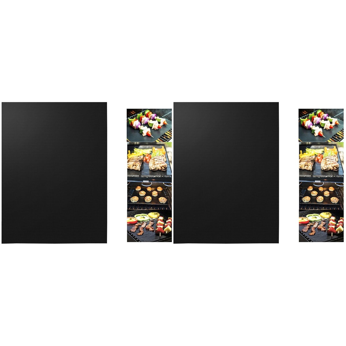 Griddle for Gas Grill 2 Count High Temperature Resistance Barbecue ...