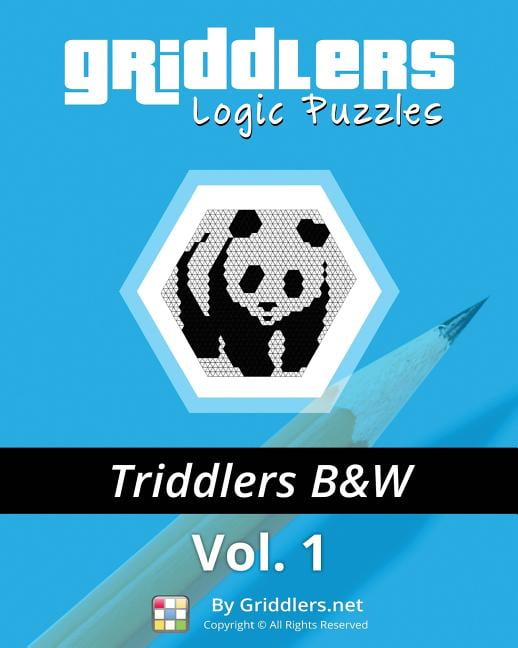 Griddlers Logic Puzzles - Triddlers Black and White (Paperback ...