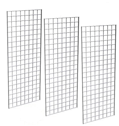 Gridwall Panel 2' x 4' Pack of 3 - Walmart.com