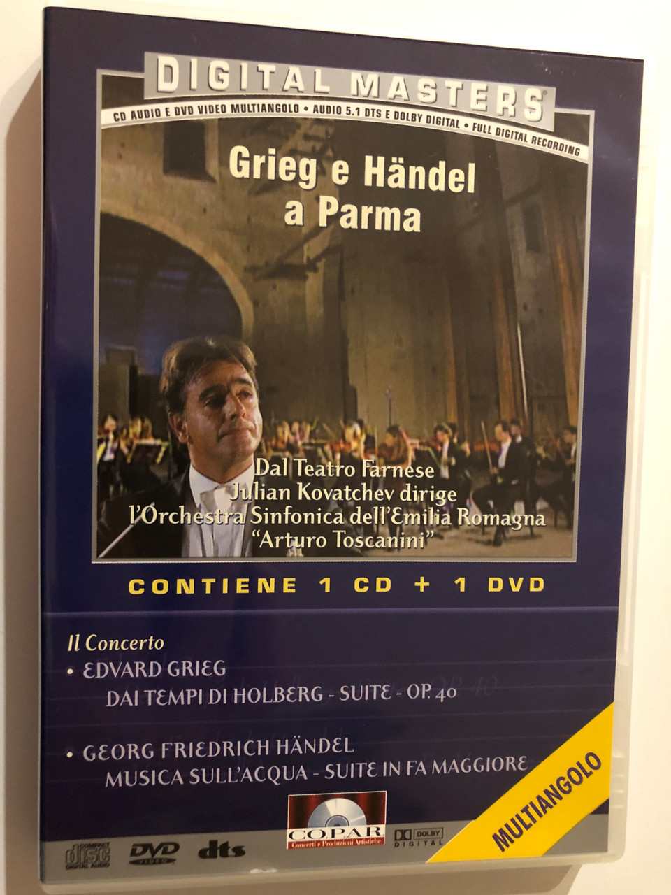 Grieg E Handel: A Parma Dvd + Cd Set / Farnese Theater of Parma ...