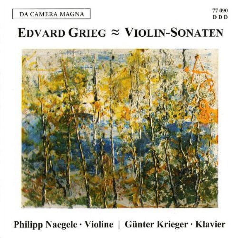 Grieg / Naegele / Klecka - Violin Sons 1 & 2 - Music & Performance - CD ...