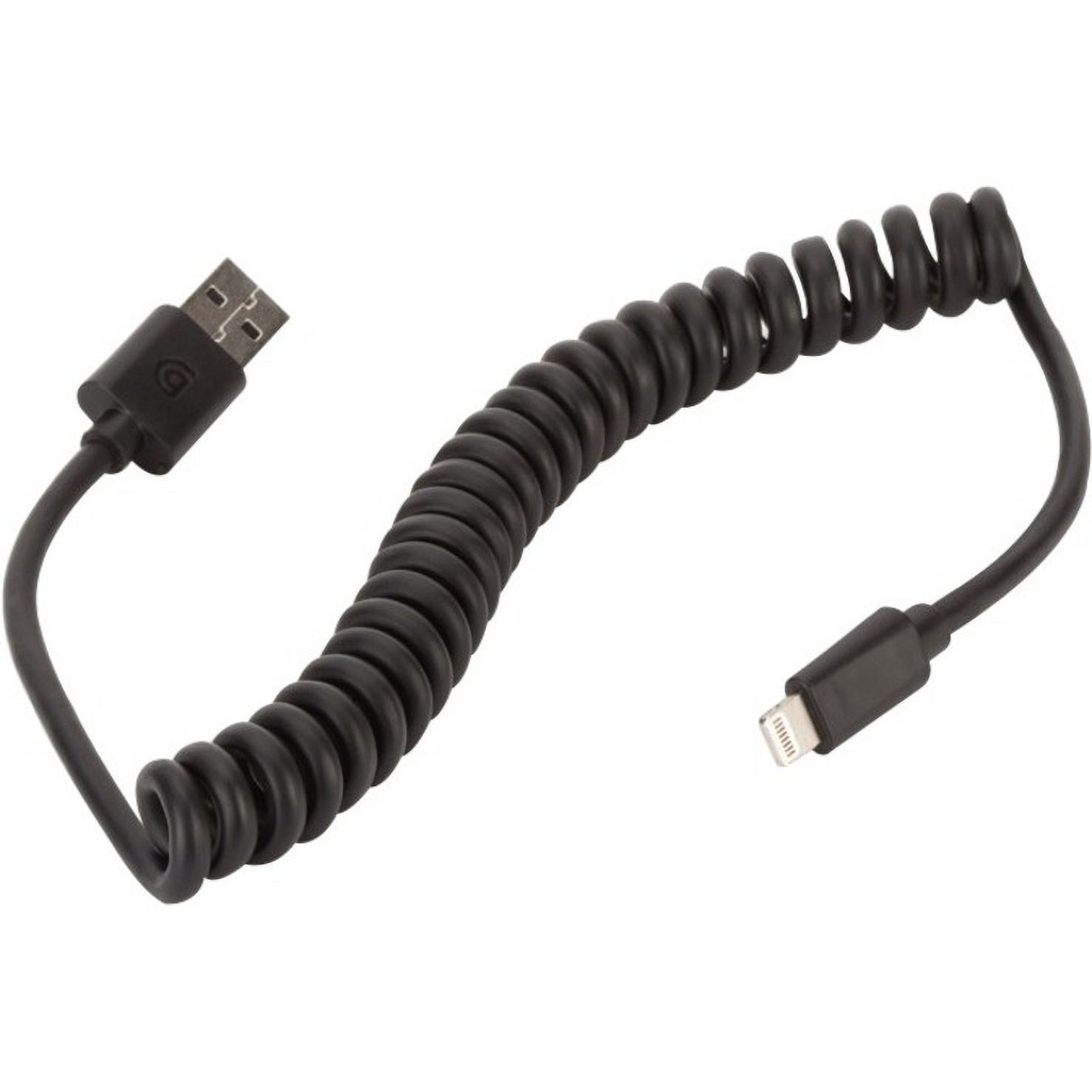 Griffin Coiled USB to Lightning Connector Cable - Walmart.com