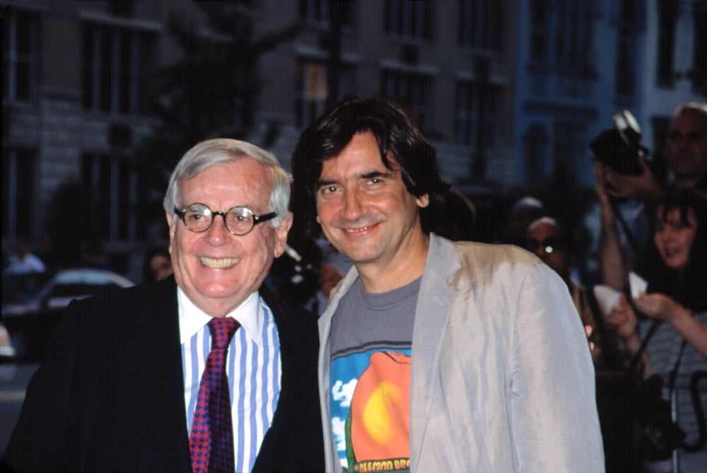 Griffin Dunne With His Father Dominick Dunne At The Premiere Of Lisa ...