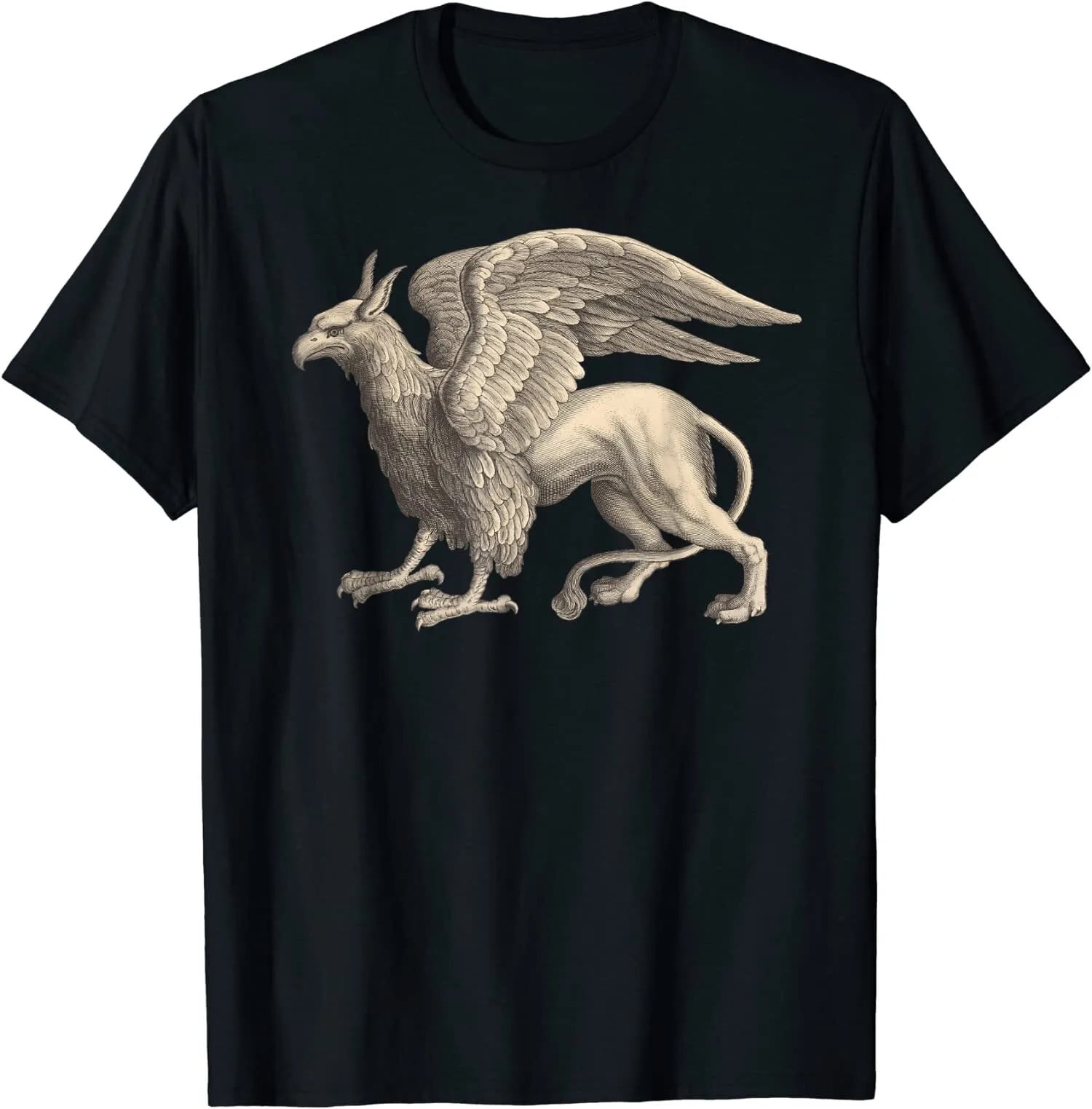 Griffin Eagle Lion Medieval Bird Mythical Creature T-Shirt - Walmart.com