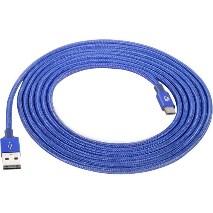 Griffin Extra Long Micro-USB Cable, Premium Braided, Reversible USB ...