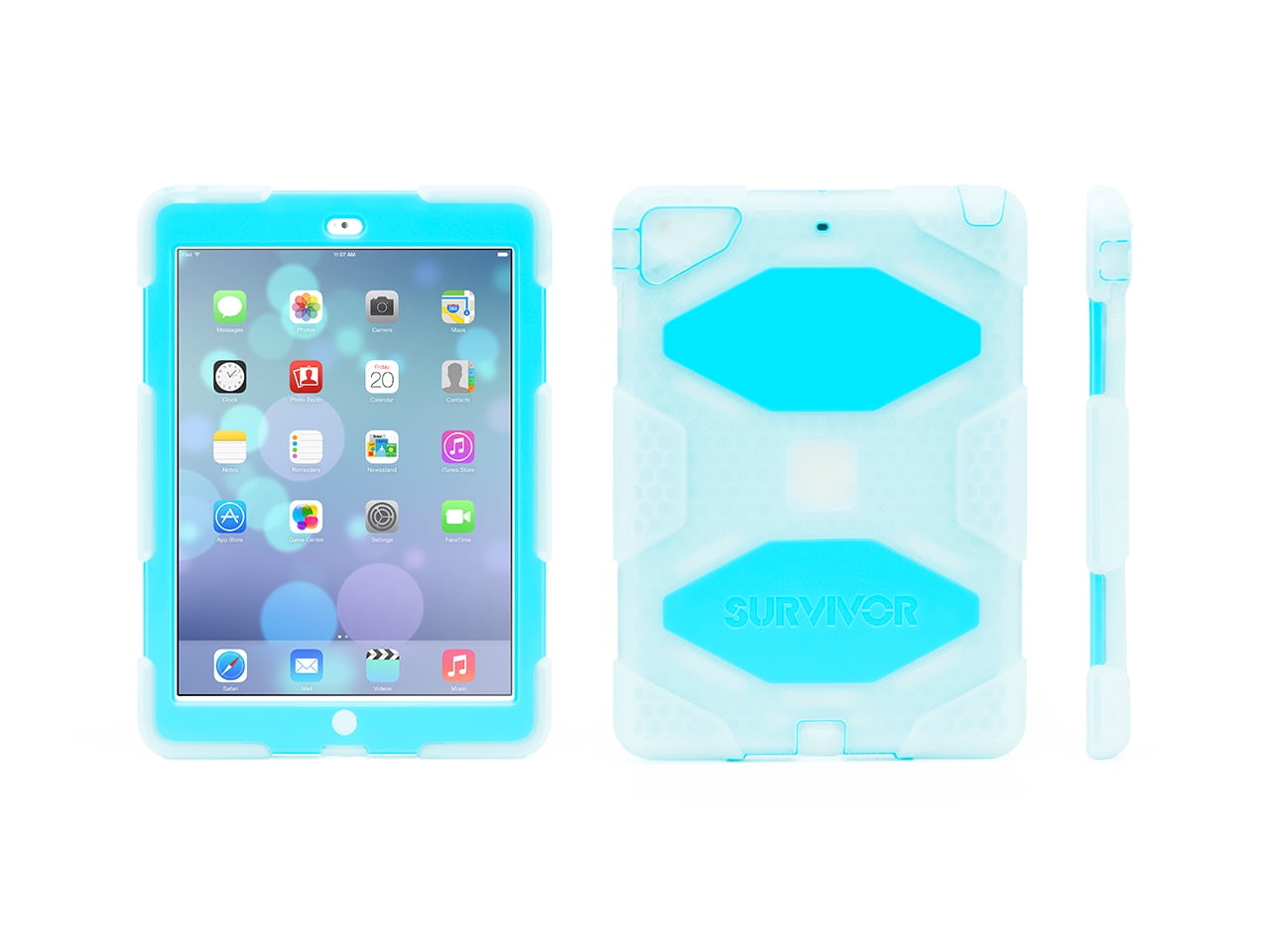 Griffin Griffin iPad Air Rugged Case, Survivor All-Terrain Case + Stand ...
