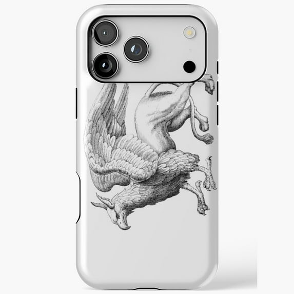 Griffin Powerful Mythical Hybrid Beast iPhone Case 17 16 15 14 13 12 11 ...