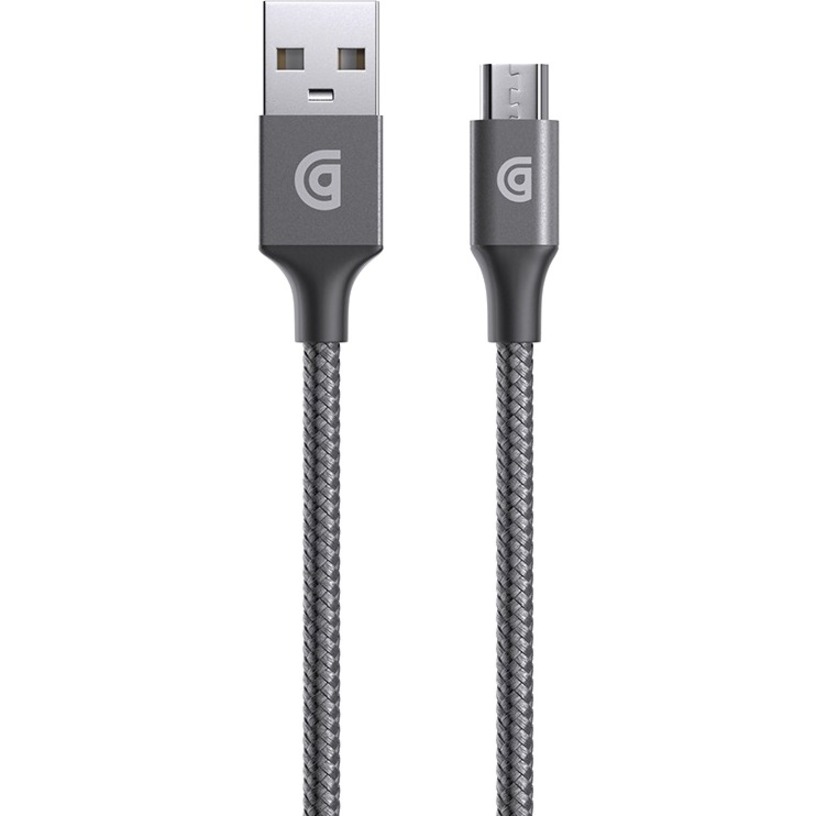 Griffin Premium Braided Micro-USB Cable, 10ft., Extra-Long Micro-USB ...