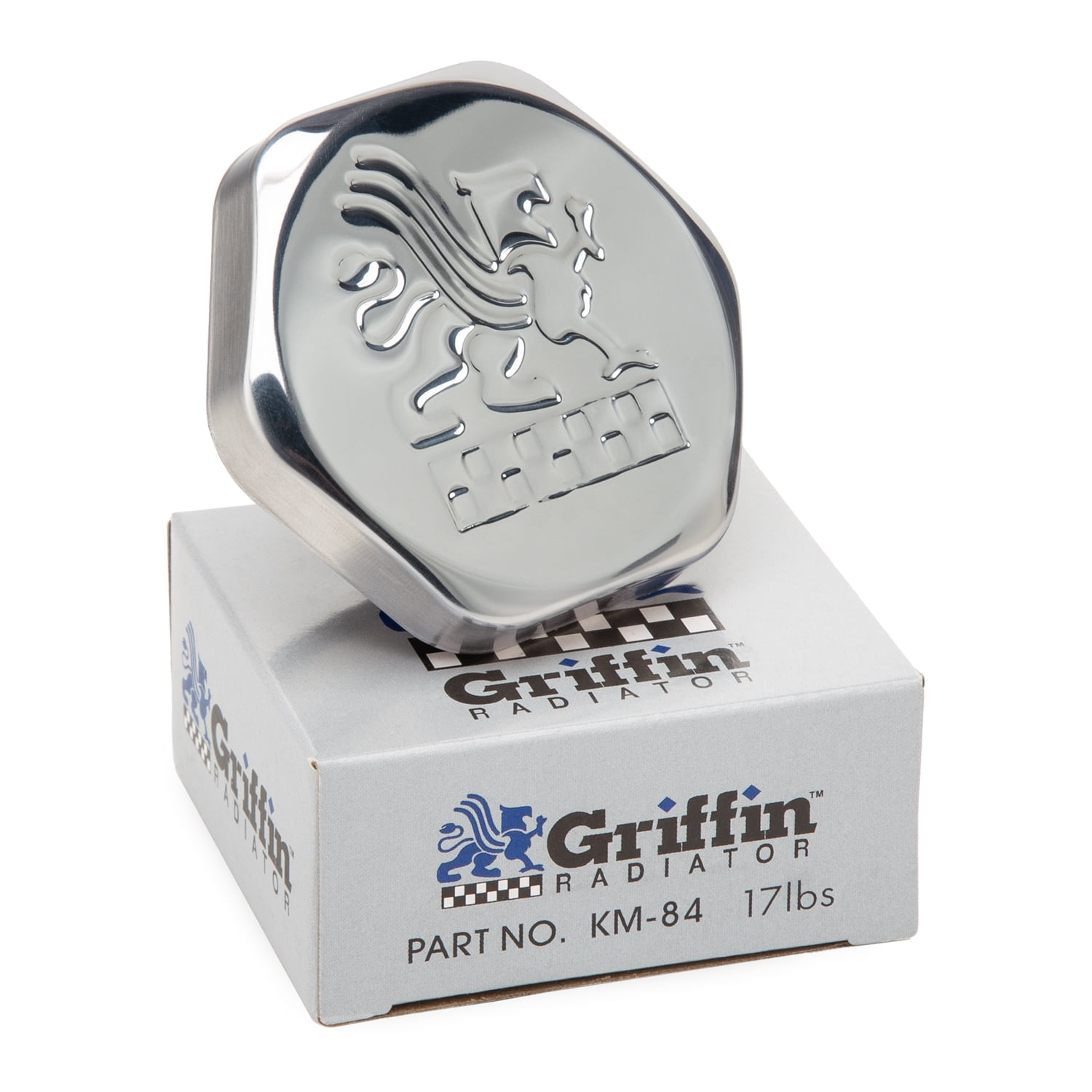 Griffin Radiators KM-84 Street Radiator Cap Griffin Logo Anodized ...
