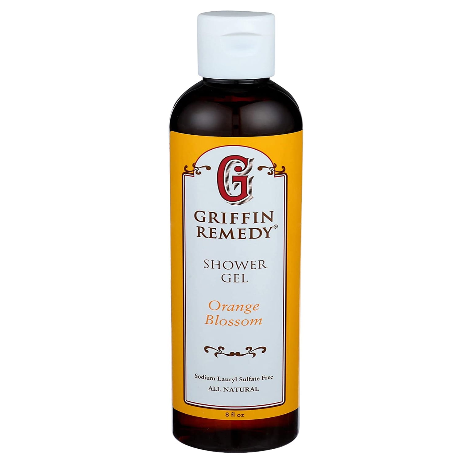 Griffin Remedy, Orange Blossom Shower Gel with MSM, 8 Ounce - Walmart.com