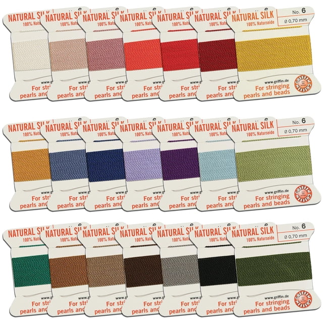 Griffin Silk Cord Thread Sampler Pack Size Number 6 - Walmart Business ...