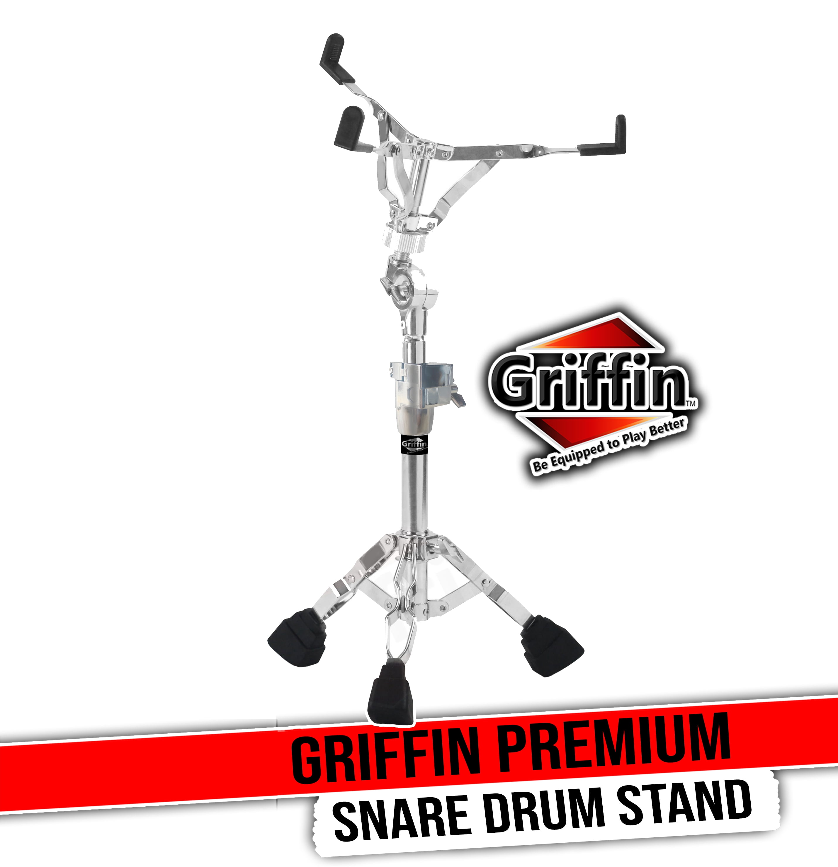 Griffin Snare Drum Stand - Premium Percussion Hardware Tom Mount Pad ...