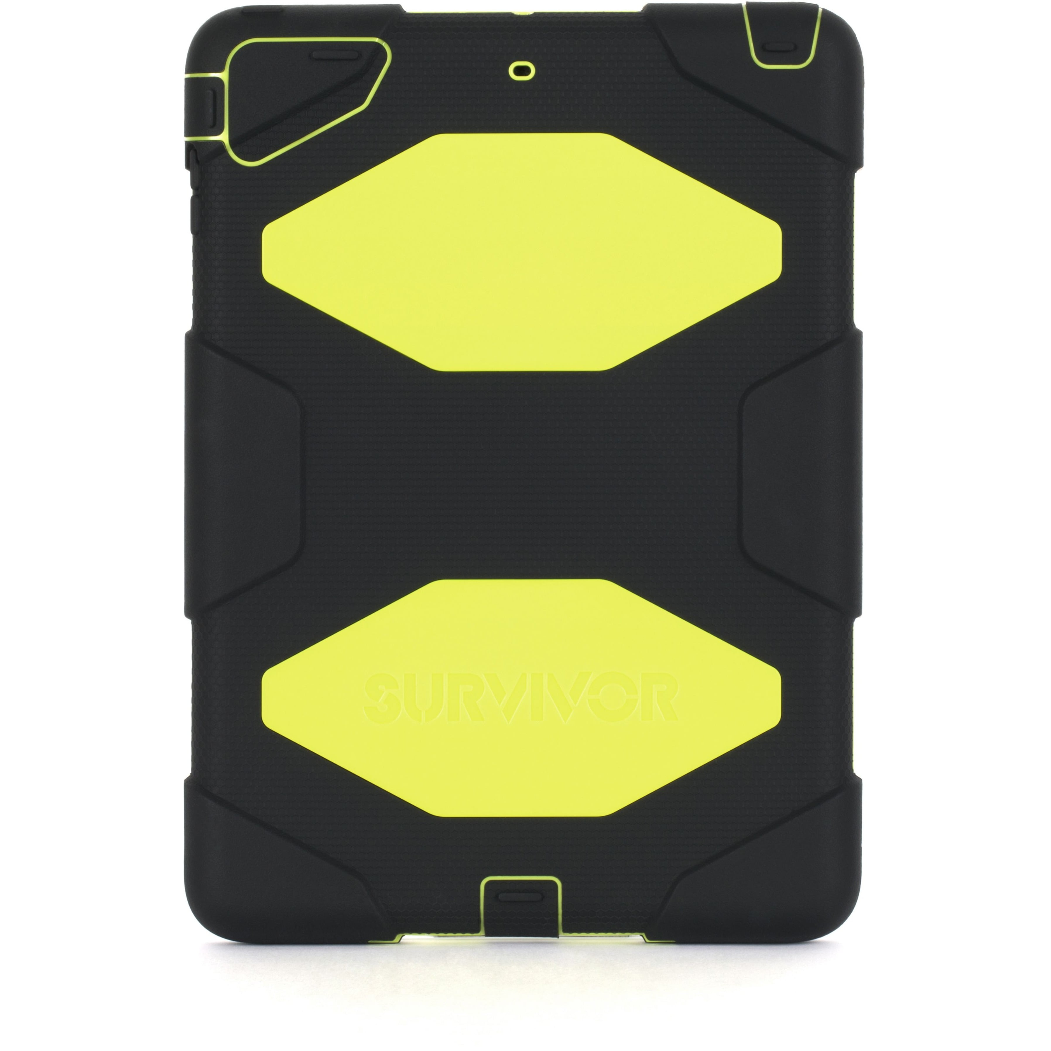 Griffin Survivor All Terrain Tablet for iPad Air in Black/Citron/Black ...