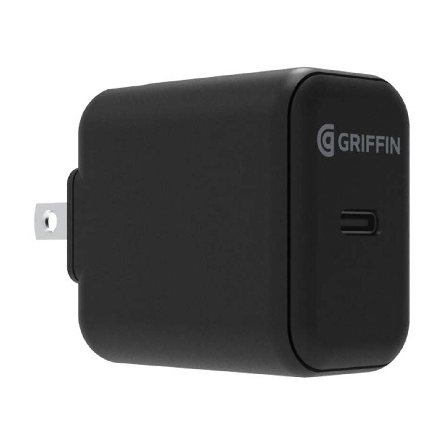 Griffin Technology Griffin PowerBlock USB-C PD 18W Wall Charger - Black ...